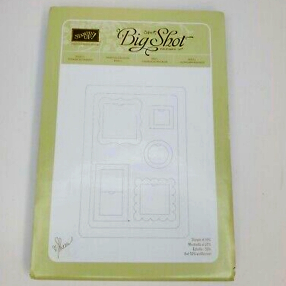 Sizzix | Office | Nwt Sizzix Bigz L Peekaboo Frames Steel Papercraft ...